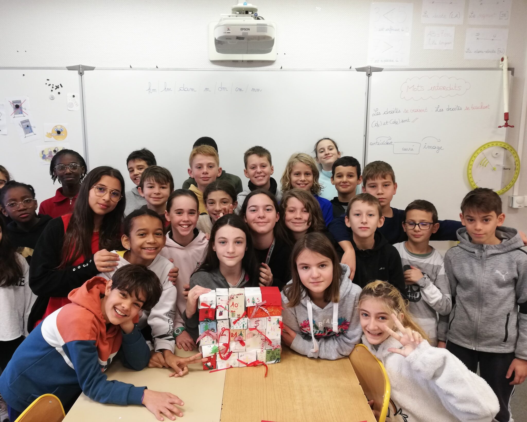 Projet mathématique avec les élèves de 6A | Collège Jean Rostand – Craponne