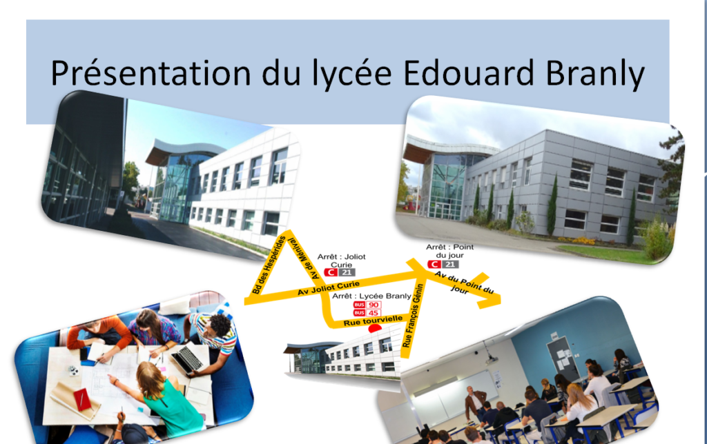 Présentation du lycée Édouard Branly | Collège Jean Rostand – Craponne